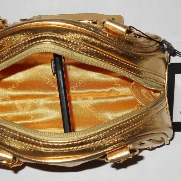 Akademiks | Bags | Vintage Designer Gold Hardware Chain Purse Handbag ...